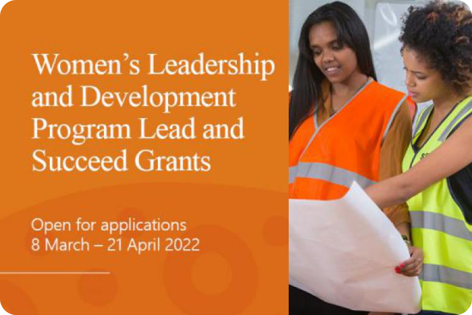Grants supporting women to lead and succeed | NIAA